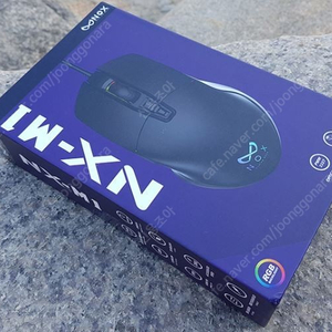 신품급 게이밍 마우스 녹스 NX-M1 판매합니다 [부산 | 키보드/마우스/스피커 | 중고나라