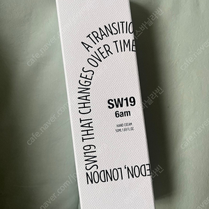 sw19 6am 핸드크림 판매(미개봉 택포) | 헤어/바디 | 중고나라