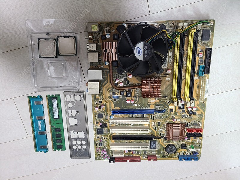 E6750+ASUS P5K메인보드+4기가+시피유2개 | CPU/메인보드 | 중고나라