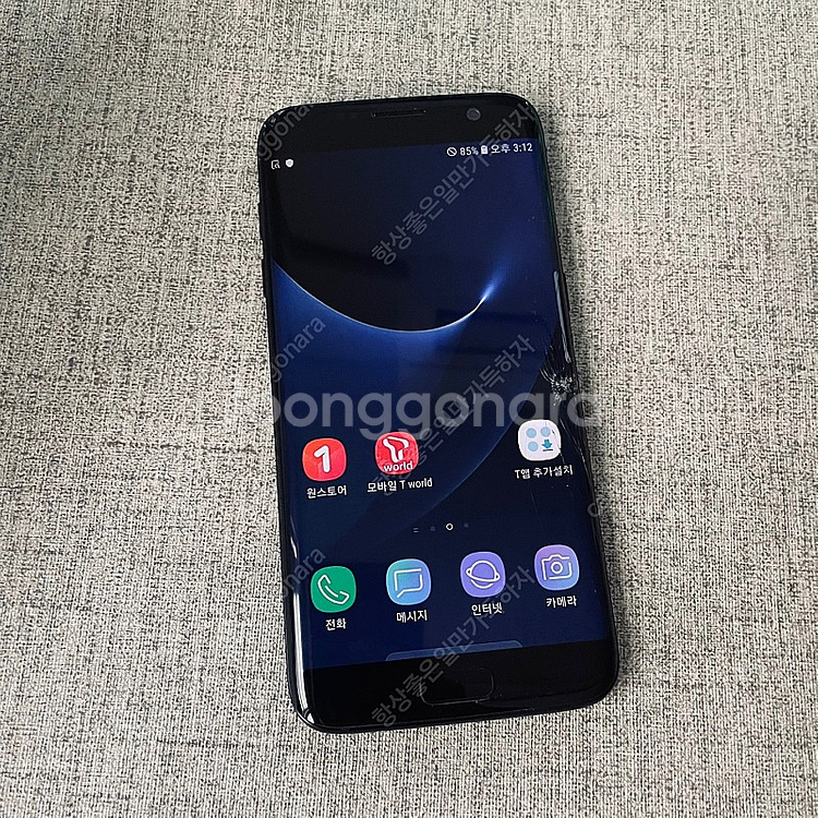 SKT 갤럭시 S7엣지 블랙 128기가 4만5천원 판매... | 스마트폰 | 중고나라