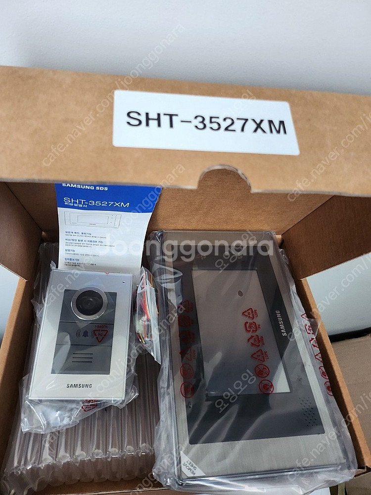 삼성 비디오폰 디지털 인터폰 SHT-3527XM | 중고나라 카페에서 운영하는 공식 사이트