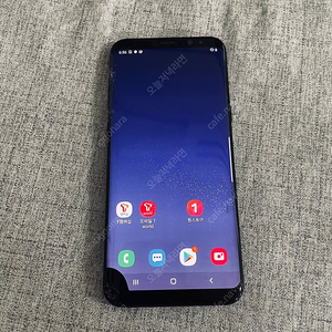 SKT 갤럭시 S8플러스+ 블랙 128기가 5만5천원 판매합니다 | 스마트폰 | 중고나라