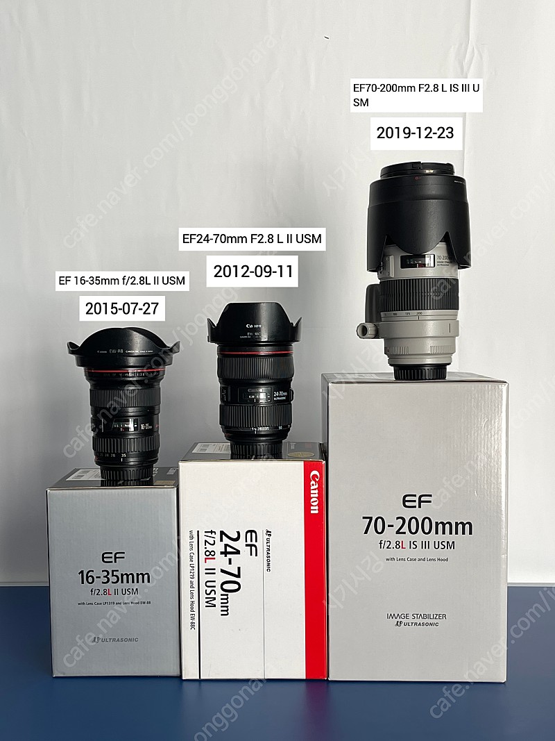 EF 16-35 ii ,EF 24-70 ii, EF 7... | 카메라렌즈 | 중고나라