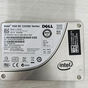 intel ssd DC S3500 Series 800gb | HDD/SSD/ODD | 중고나라