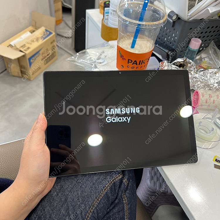 갤럭시탭A8 X205 자급제 블랙 64GB 34만 76... | 스마트폰 | 중고나라