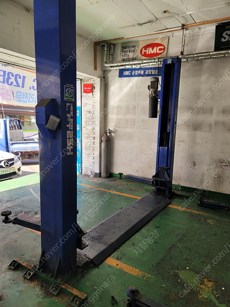 2주식리프트 바닥형 헤스본 HL-25H 전기220V | 에어/유압 | 중고나라