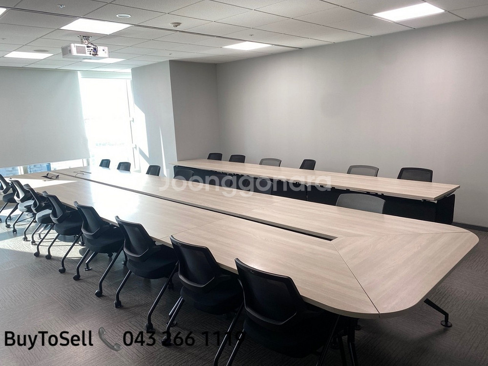 퍼시스 FRX 조합형 대형회의테이블 19인 ,6인용 판... | 학생/서재/사무용가구 | 중고나라