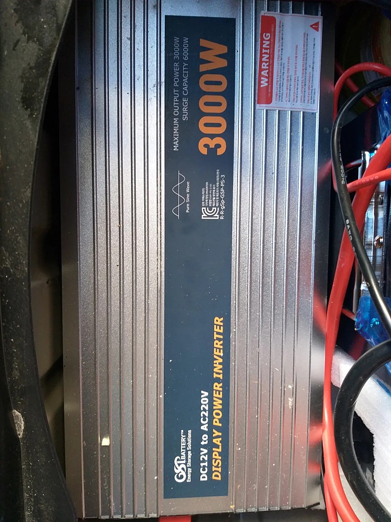 인산철배터리(파워뱅크)300A/인버터3000W/한전충전... | 기타 스포츠 | 중고나라