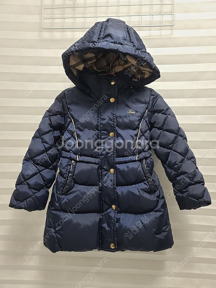 닥스 키즈 여아 롱패딩 구스다운점퍼 사이즈 110(5y... | 유아용의류 | 중고나라