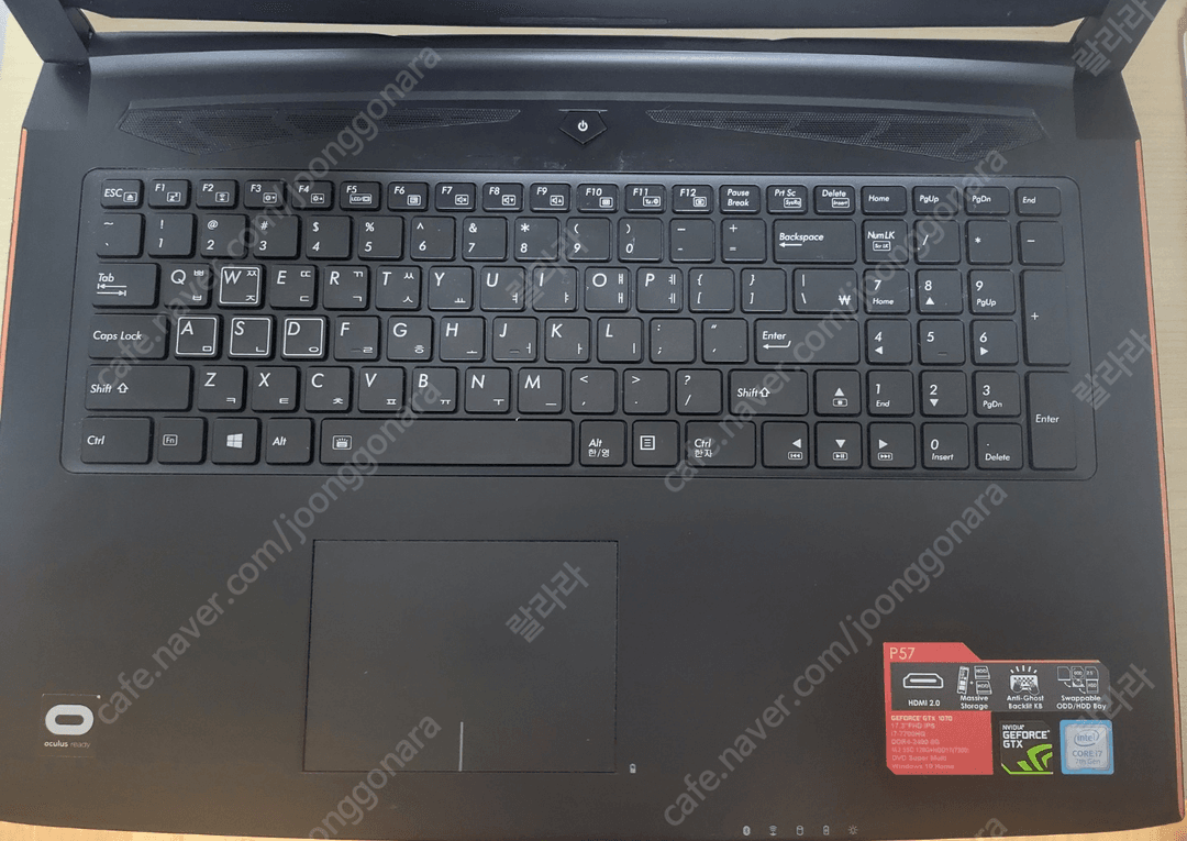 기가바이트 P57 (GIGABYTE P57) 17인치 ... | 노트북/넷북 | 중고나라