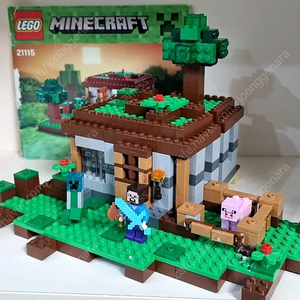 레고 마인크래프트 21115 첫번째밤 | 레고/조립/블록 | 중고나라