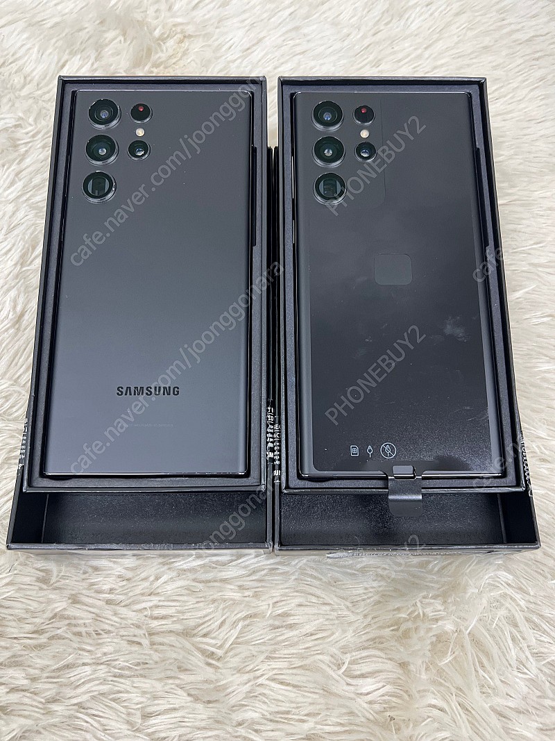 갤럭시S22울트라 블랙색상 512G 미사용 단순개봉 자... | 스마트폰 | 중고나라