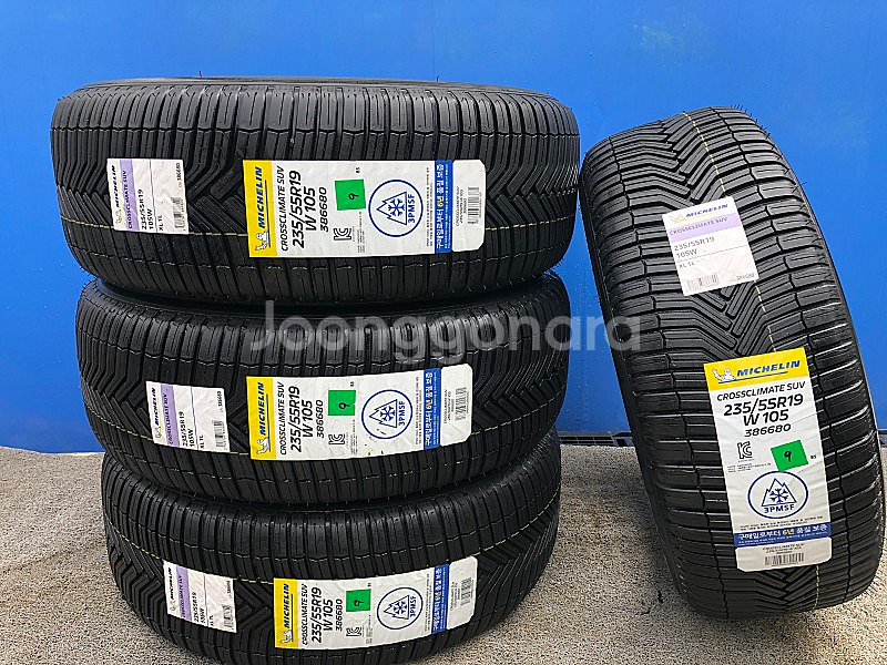 ^^ 신품 미쉐린 크로스클라이밋SUV 235/55R19... | 휠/타이어 | 중고나라
