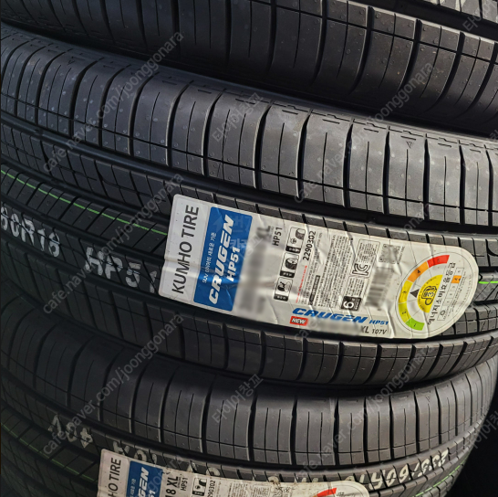 [판매] 금호 신형타이어 크루젠 HP51 19인치 기념... | 휠/타이어 | 중고나라