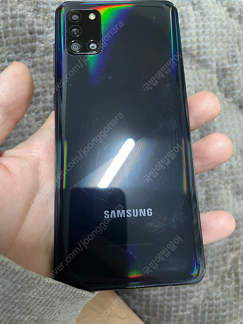 삼성 갤럭시 A31 64G 블랙 SKT 정상해지 팝니다 | 스마트폰 | 중고나라