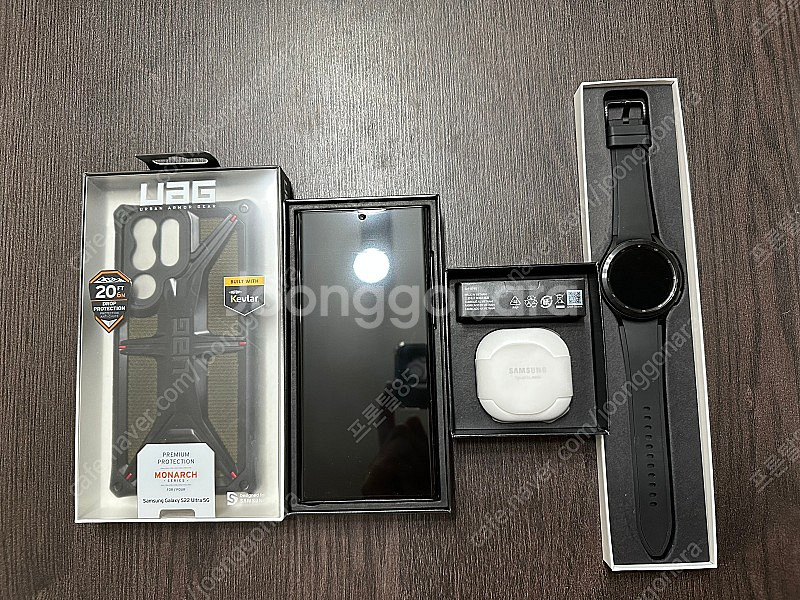 갤럭시s22울트라 레드 1TB + 워치4클래식 46mm | 스마트폰 | 중고나라