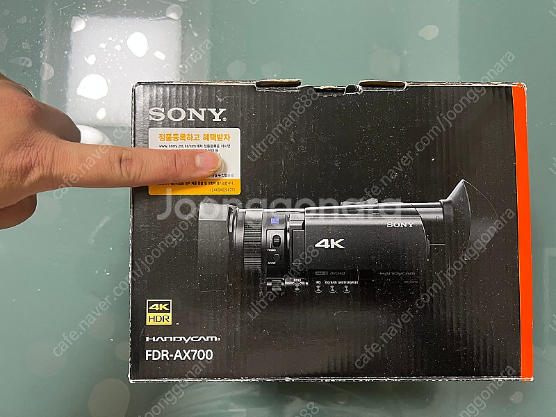 소니 정품 FDR-AX700 판매합니다 | DSLR | 중고나라