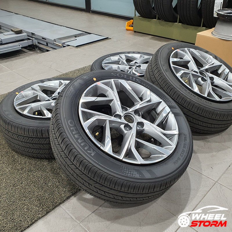 [판매] 현대 소나타 DN8 17인치 휠타이어세트 순정... | 휠/타이어 | 중고나라