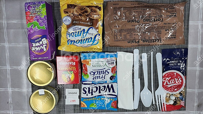 지미딘,Jimmy Dean분대식전투식량,전투식량,mre... | 기타 캠핑용품 | 중고나라