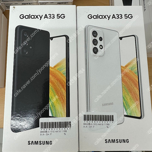 대전 용문파트너) 갤럭시A33 블랙,블루 128G 미개봉 팝니다 A336 | 삼성 | 중고나라