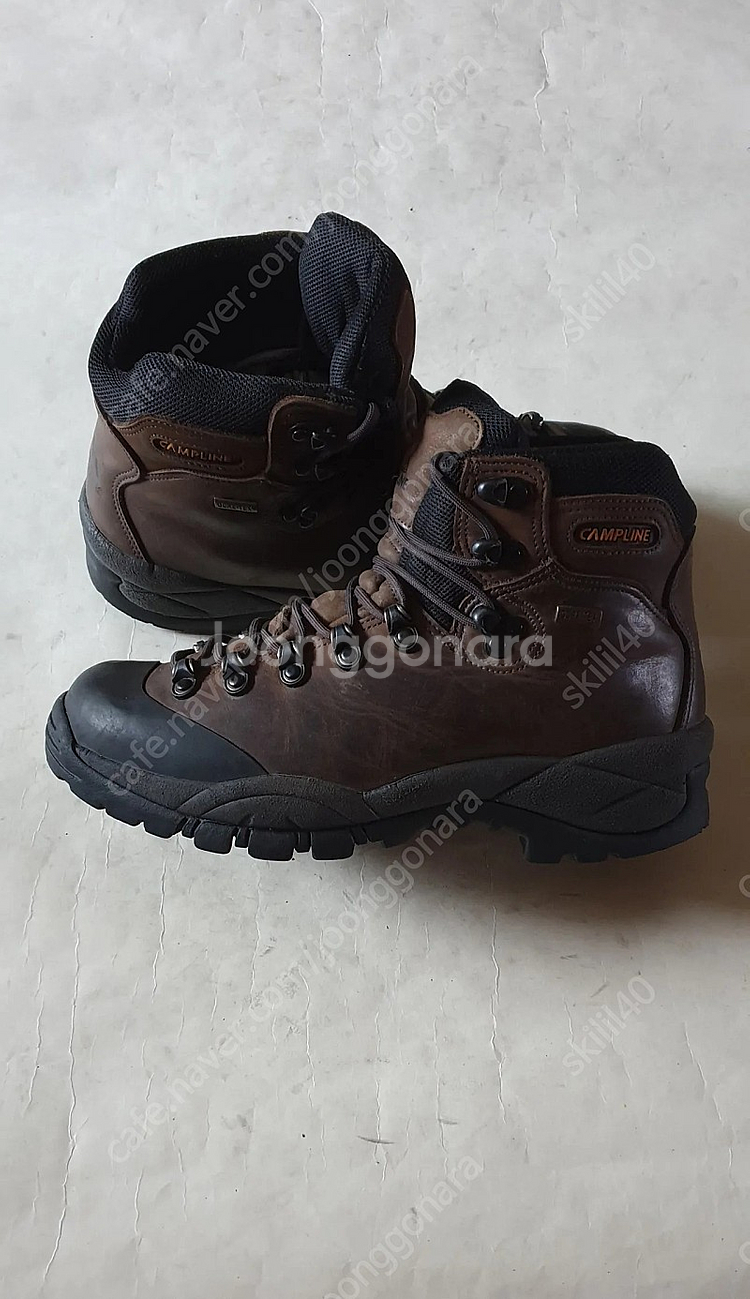 CAMPLINE 캠프라인 고어텍스 등산화 남녀공용 사이... | 기타 등산용품 | 중고나라