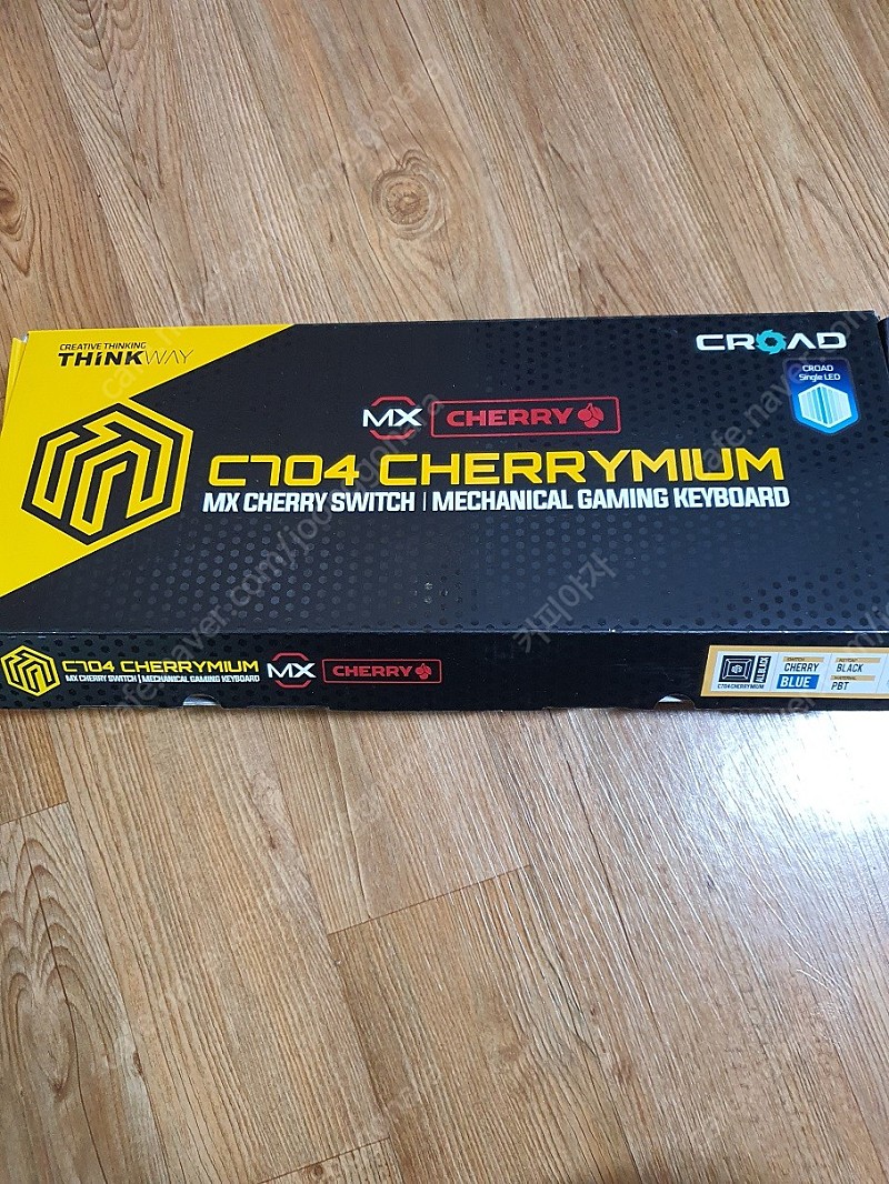 웨이코스 씽크웨이 CROAD C704 체리미엄 PBT ... | 키보드/마우스/스피커 | 중고나라
