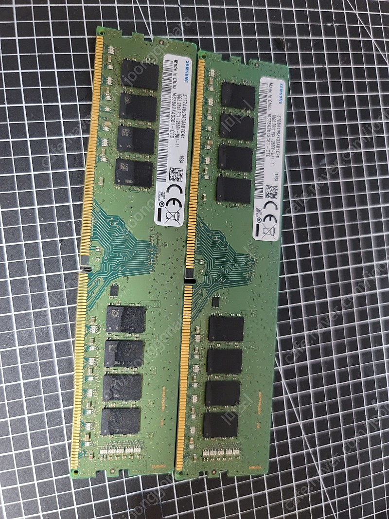 ddr4 2666 16g 2개 팝니다. | CPU/메인보드 | 중고나라