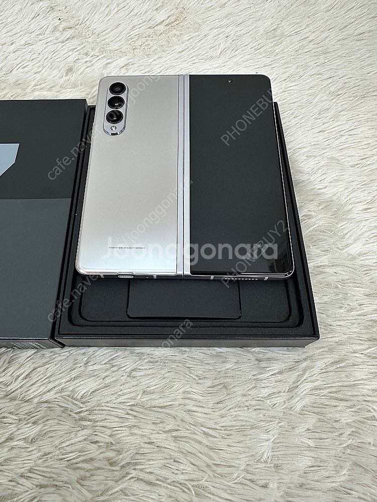 갤럭시Z폴드3 실버색상 512G SS급 단말기 판매합니... | 스마트폰 | 중고나라