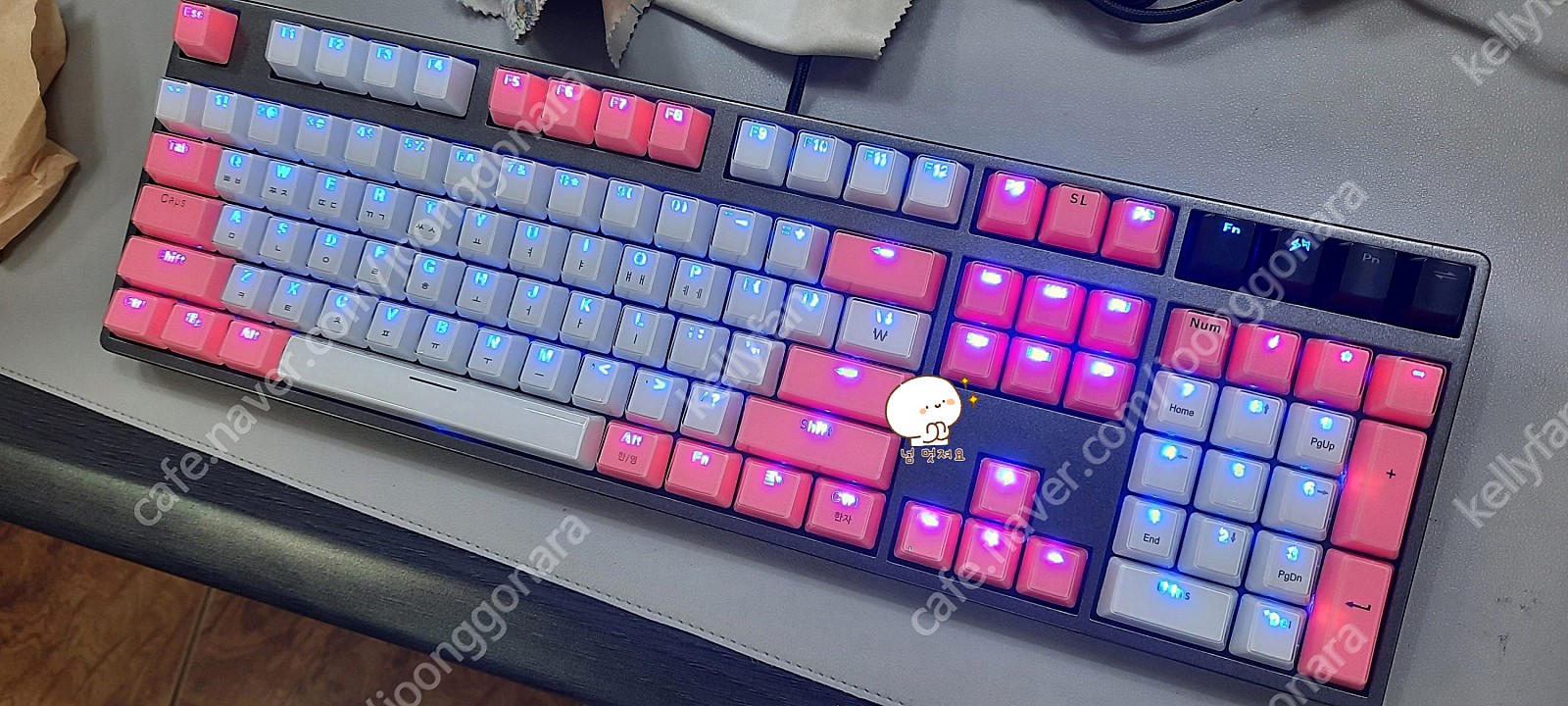 DECK Hassium CBL-108 크리스탈 기계식 ... | 키보드/마우스/스피커 | 중고나라