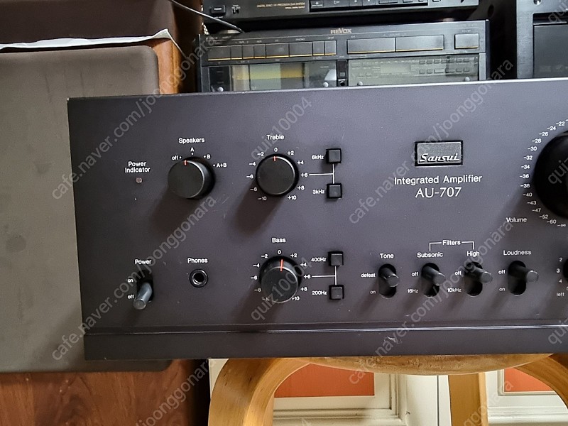 산수이 인티엠프 AU-707 | 오디오/홈시어터 | 중고나라