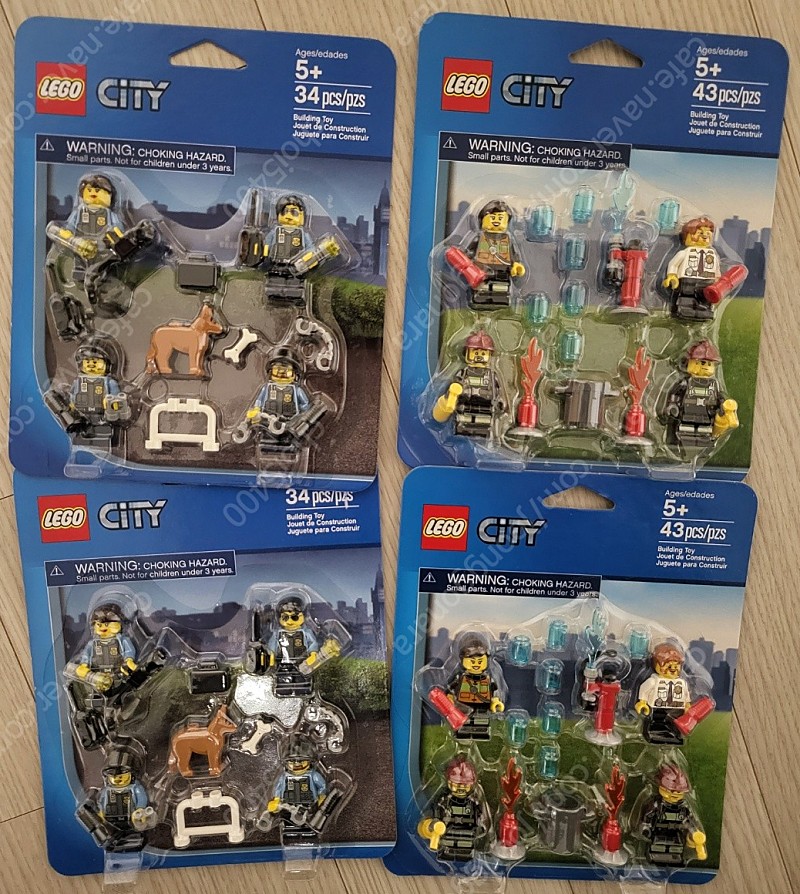 레고 미개봉 850617 850618 시티 경찰관 소방... | 레고/조립/블록 | 중고나라