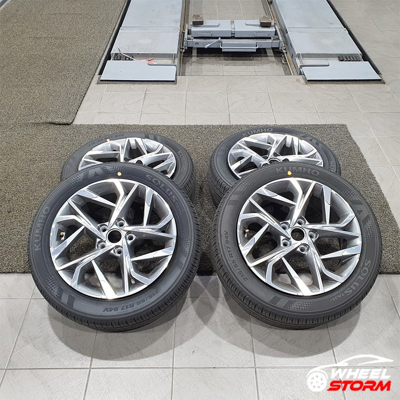 [판매] 현대 소나타 DN8 17인치 휠타이어세트 순정... | 휠/타이어 | 중고나라