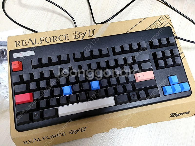 리얼포스 87U 차등 블랙 SE17T0 | 키보드/마우스/스피커 | 중고나라
