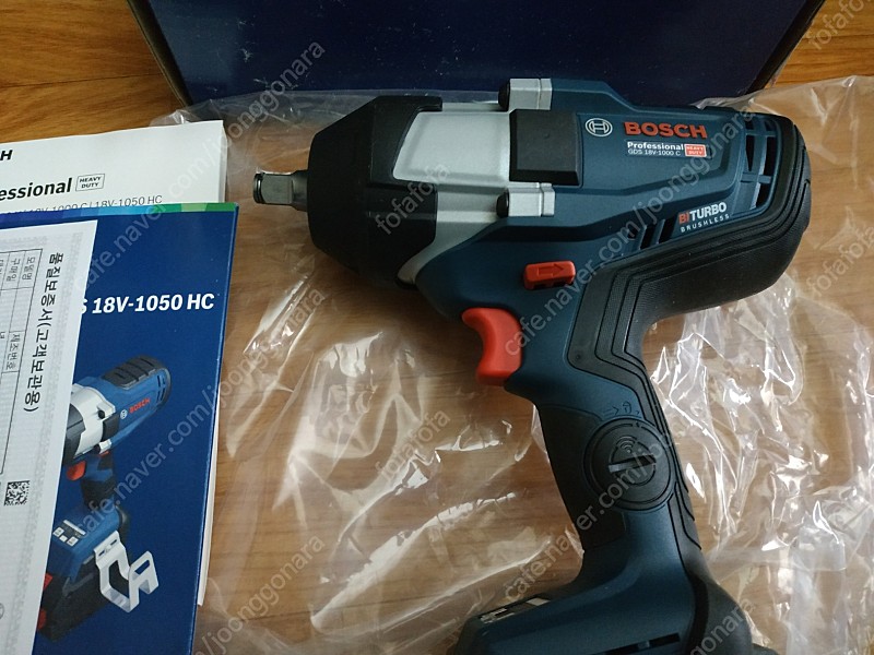 보쉬 임팩렌치 gds 18v-1000c (새상품. 본체... | 드릴/전동공구 | 중고나라