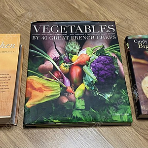 [영어 원서] IN THE SWEET KITCHEN / Vegetables by 40 Great French Chefs ...