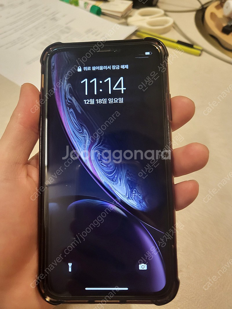 아이폰 xr 64g s급 정상해지 배터리 82퍼 | 스마트폰 | 중고나라