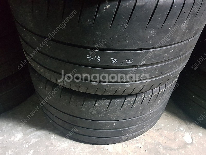 315 30 21 2짝 미쉐린 컵2 타이어 팝니다 | 휠/타이어 | 중고나라