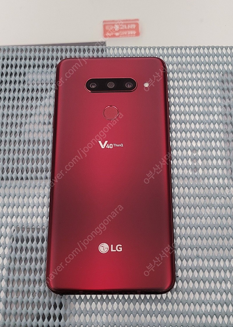 새폰같은S급 LG V40 (v409n) 카민레드 128... | 스마트폰 | 중고나라