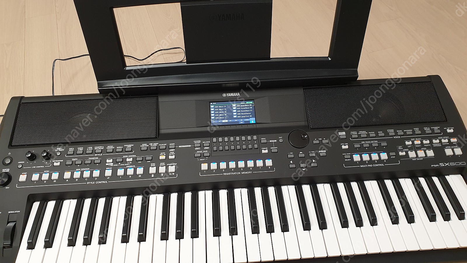 야마하 PSR-SX600 판매합니다 | 오디오/홈시어터 | 중고나라