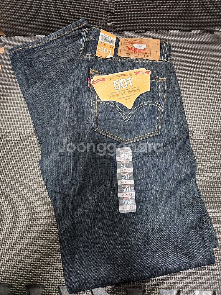 (새상품) 리바이스 501 W34 L32 청바지 | 티셔츠/캐쥬얼의류 | 중고나라
