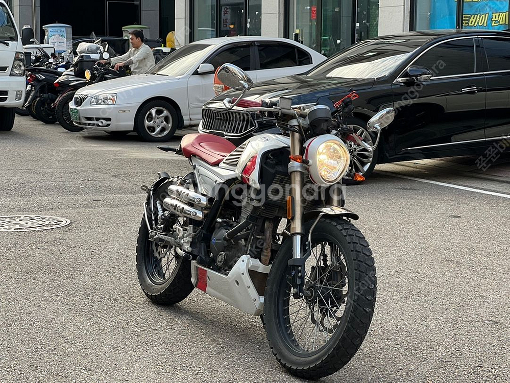 [판매]몬디알 힙스터125cc 2017년식 흰빨에디션 ... | 125cc 이하 | 중고나라