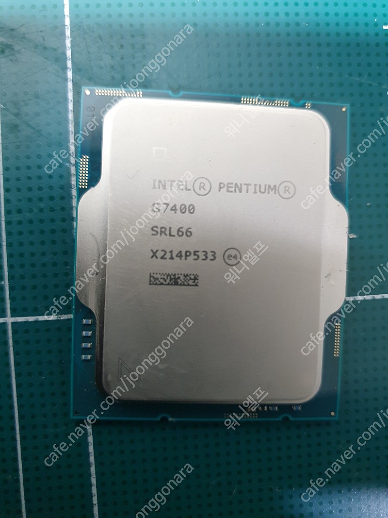 INTEL G7400 벌크 CPU 판매합니다. | CPU/메인보드 | 중고나라