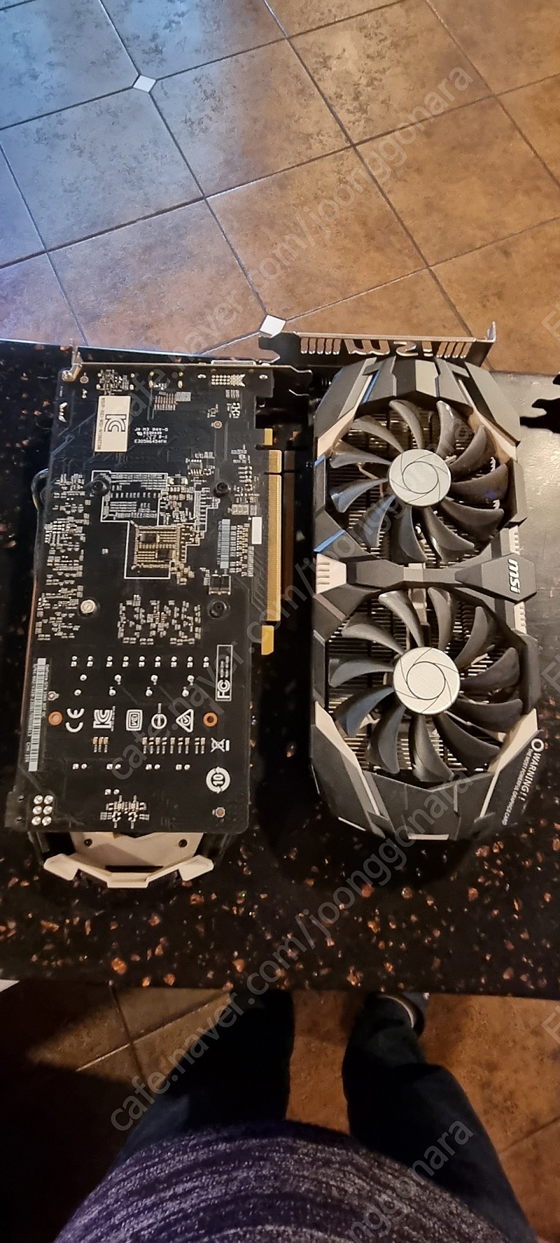 1060 3g 그래픽카드 판매합니다 | CPU/메인보드 | 중고나라