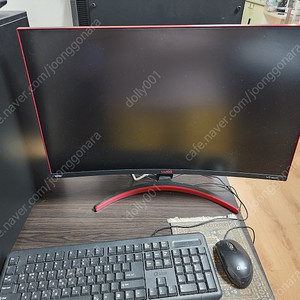 제이씨현27인치커브드 중고거래... | 중고나라