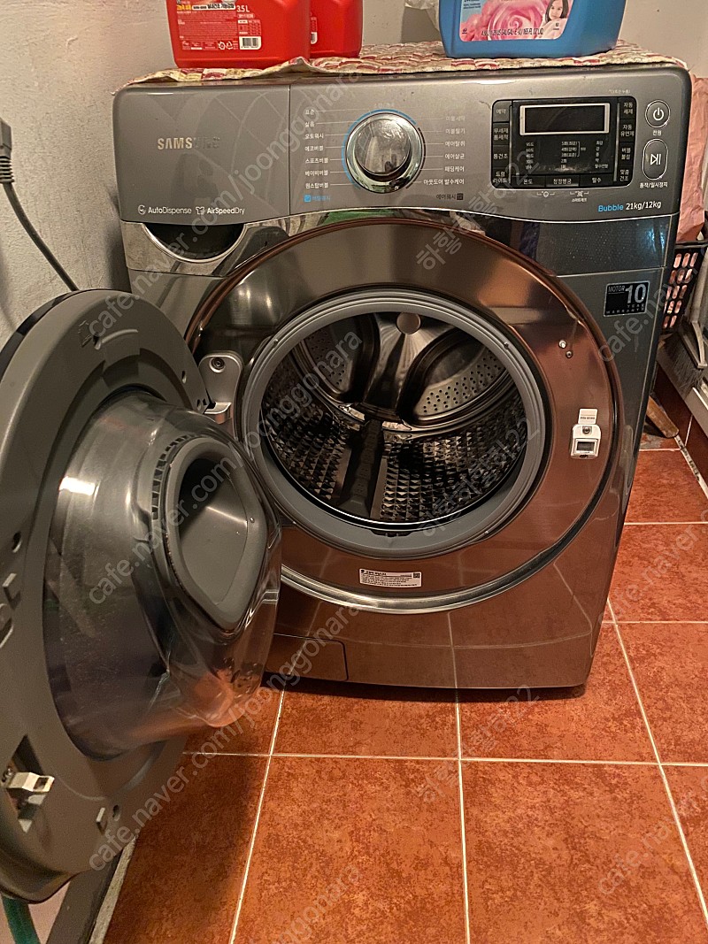 대전) 삼성 애드워시 드럼세탁기 21kg WD21J98... | 세탁기/건조기 | 중고나라