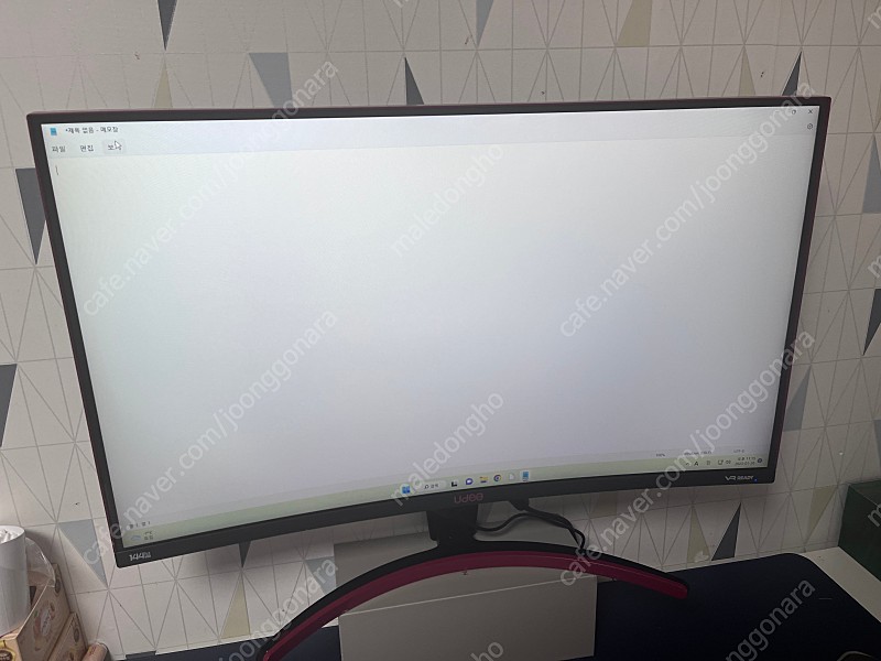 udea edge 27ch3 144hz 판매합니다 | 모니터 | 중고나라