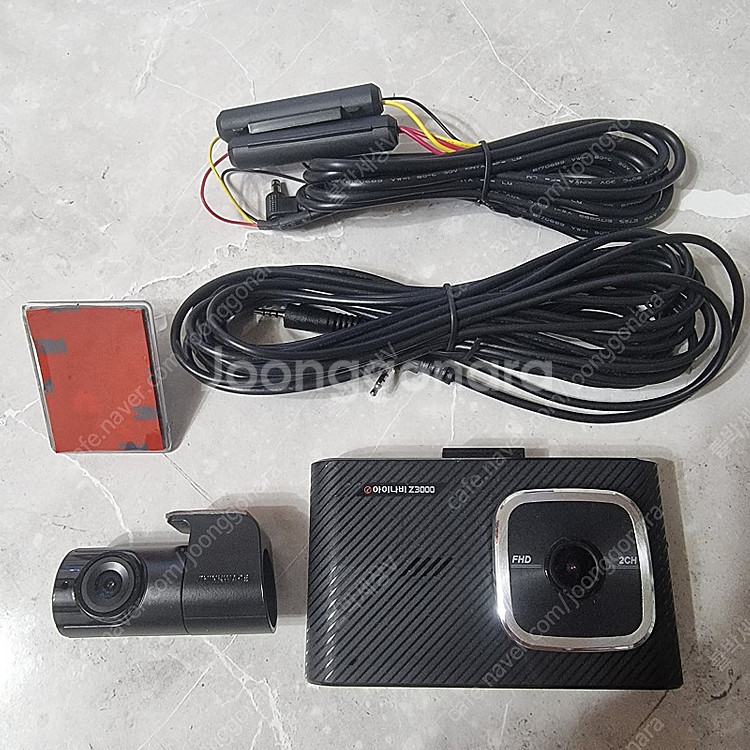 아이나비 Z3000 블랙박스 판매 합니다(전후방 FHD... | 기타 부품/용품 | 중고나라
