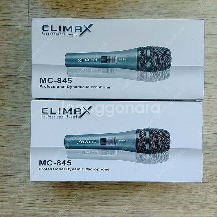 입문 보컬용 다이나믹 마이크 MC-845 2Set 판매... | 오디오/홈시어터 | 중고나라
