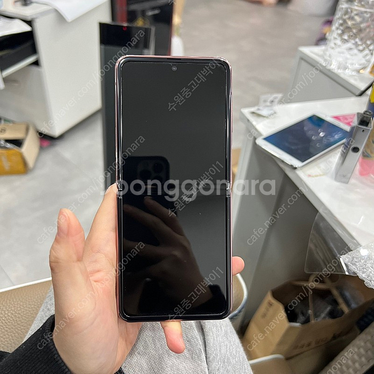 A급 갤럭시Z플립2 5G F707 LG 로즈골드 256... | 스마트폰 | 중고나라