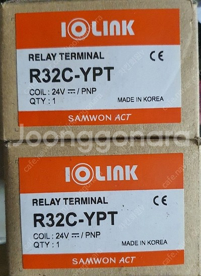 IO LINK 릴레이보드 R32C-YPT (미사용새제품 | 산업자재 | 중고나라